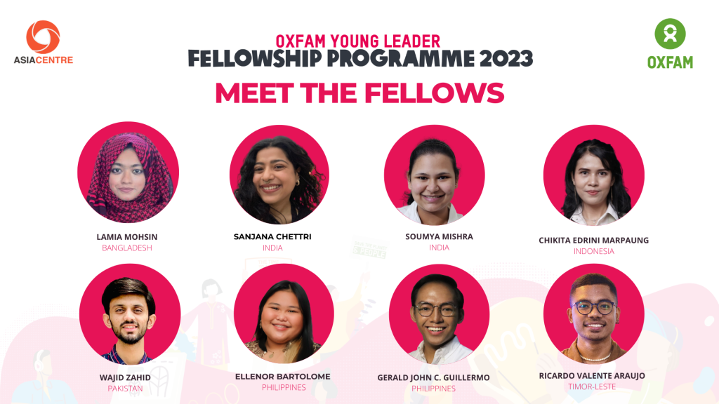 Oxfam Young Leaders Fellowship Programme 2023 kicks off – CIVIC ASIA
